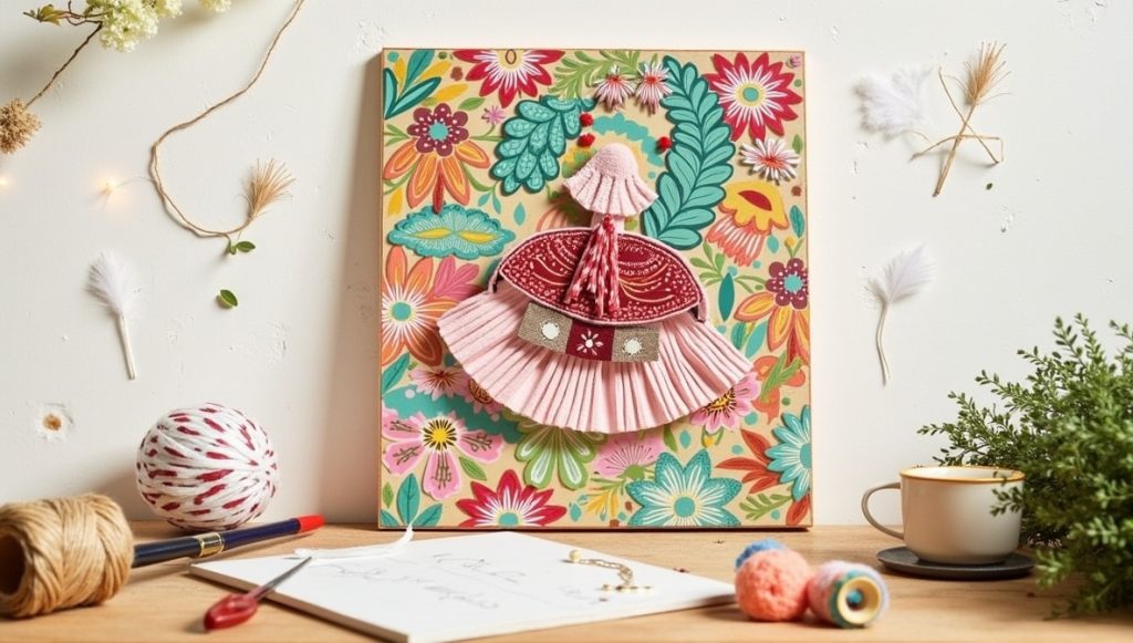 How to Make a No-Sew Fabric Wall Clock - Nap Time Crafters