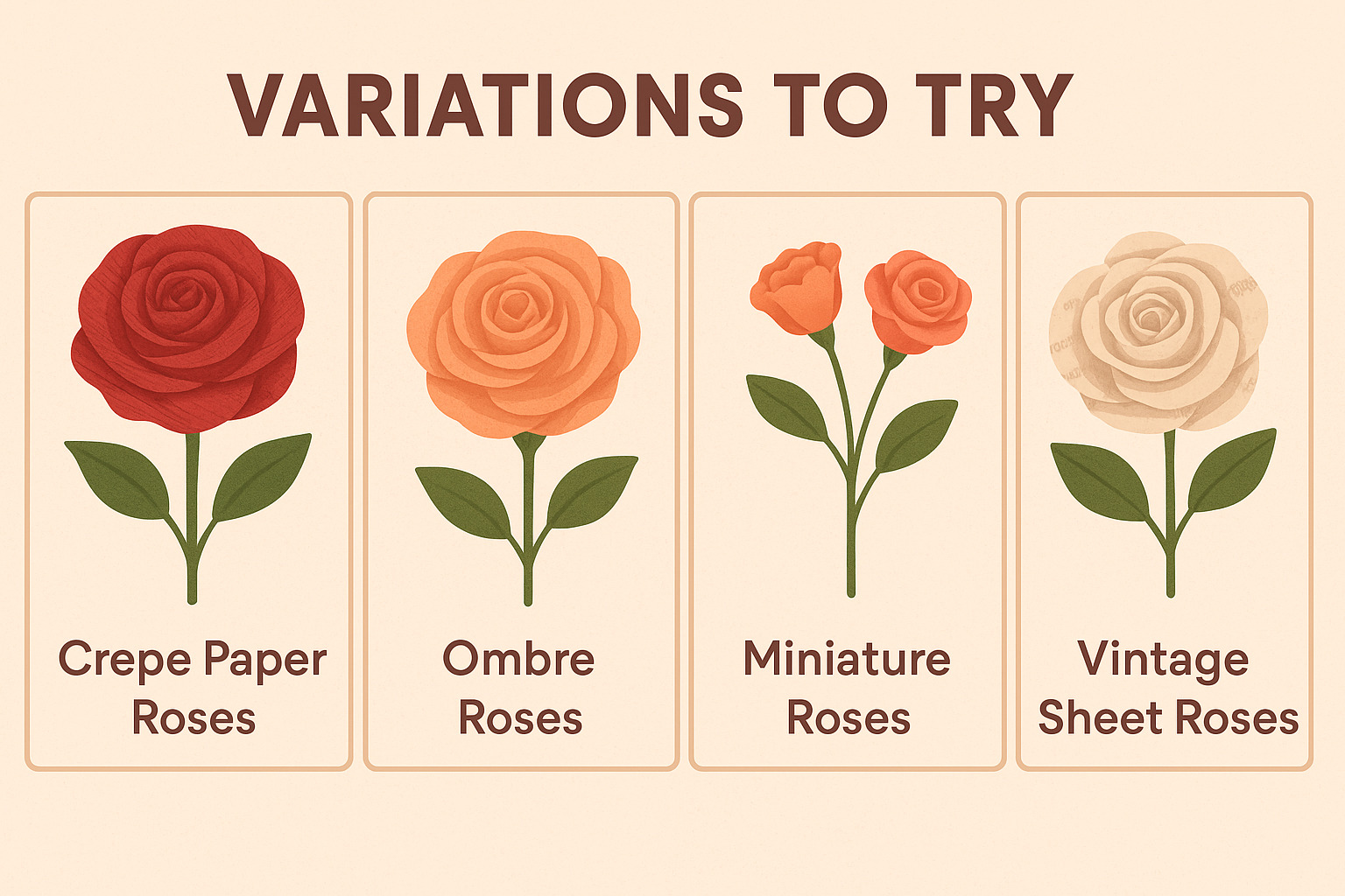 How to Make Paper Roses: A Step-by-Step Craft Tutorial - Nap Time Crafters